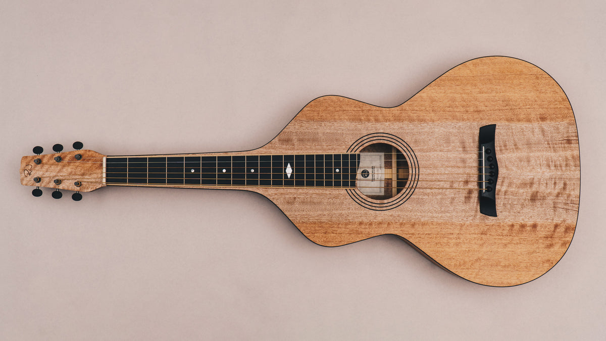 Style 2 Weissenborn Guitar - Maple Silkwood | Richard Wilson Guitars